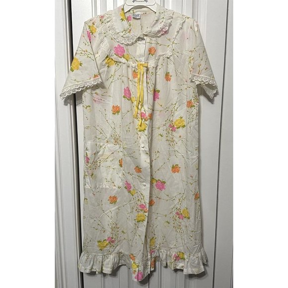Carole | Intimates & Sleepwear | Vintage Carole Duster Robe Loungewear ...